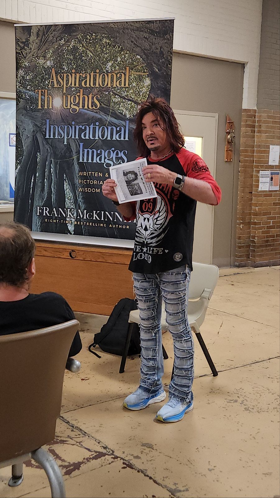 Author Frank McKinney Inspires Magdala House Residents with a Message ...